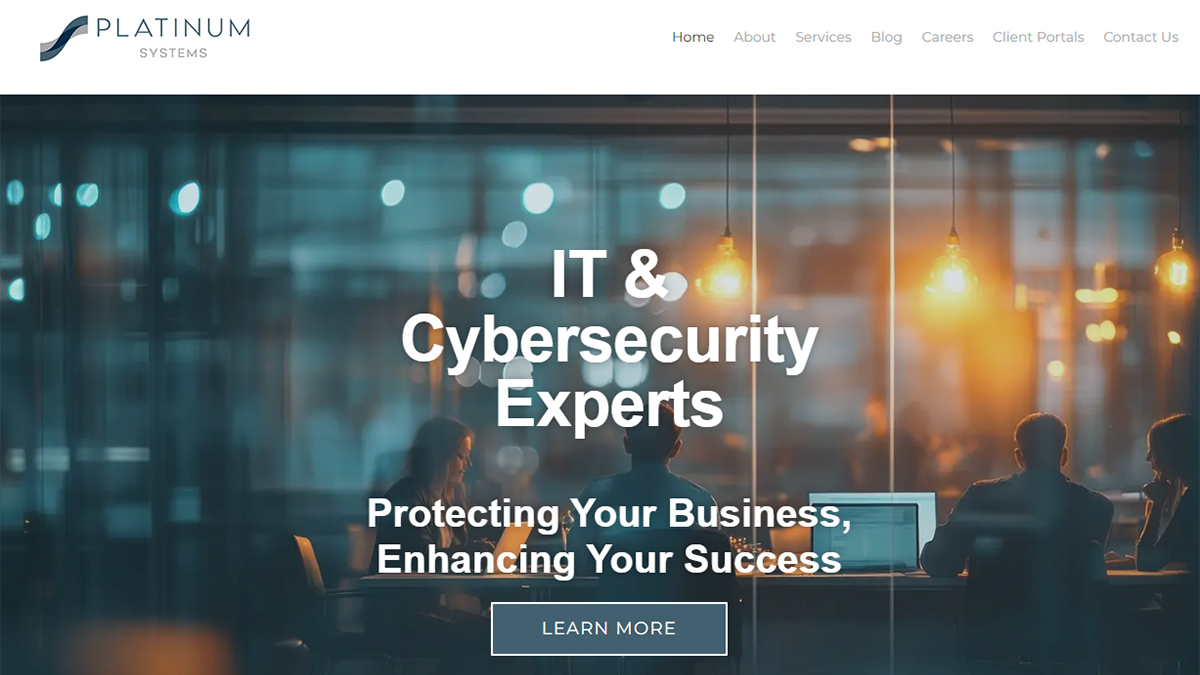 Client Portals - Platinum Systems | Proactive Managed IT Services & Cybersecurity Experts ...